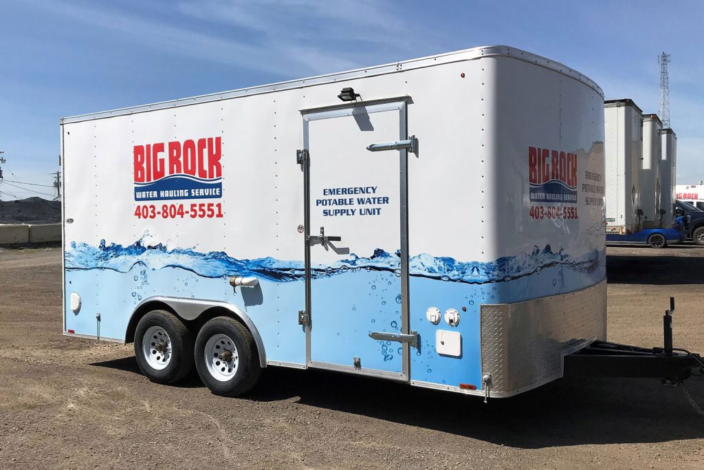 Emergency Water Supply Trailers - Big Rock Water Hauling