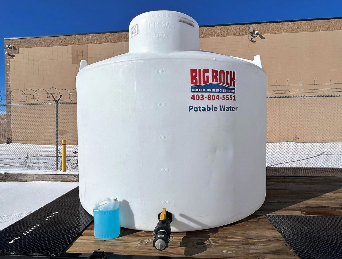Water Storage Tanks (Rentals & Sales) - Big Rock Water Hauling